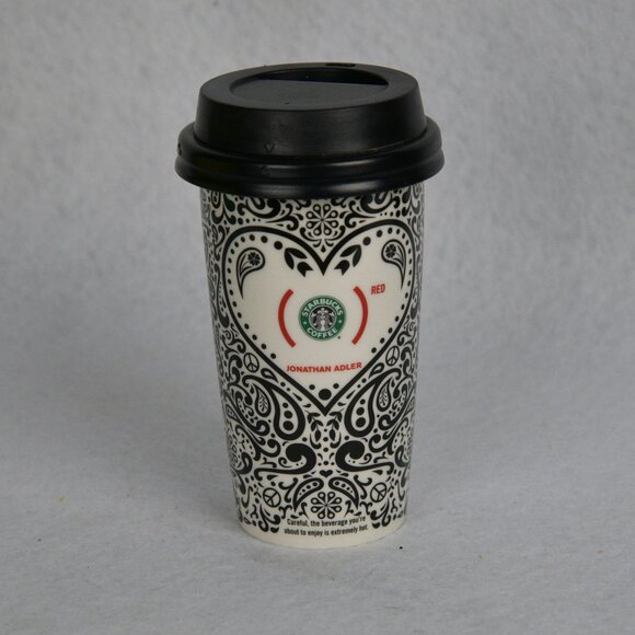 Starbucks | Dining | Starbucks 20 Jonathan Adler Red Tumbler 12oz ...